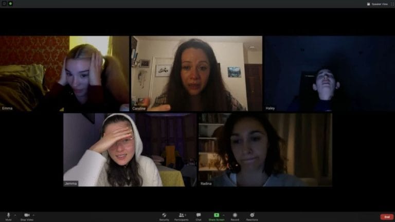 Host (2020) Review - The Ultimate Pandemic-Era Screenlife Horror